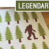 Bigfoot Quilt Kit | Includes Bigfoot Panel and Pattern | 59 X 67 in ...