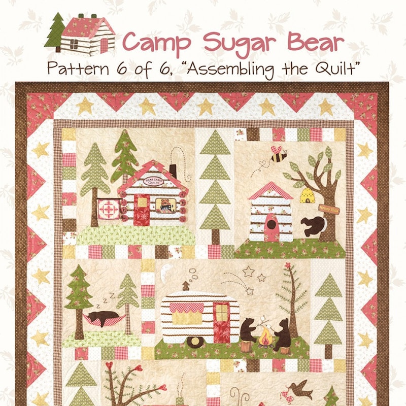 Camping Quilt Pattern - Etsy