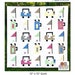 Golf Bags and Flags Quilt Quilting Pattern, From Easy Piecy Quilts ...