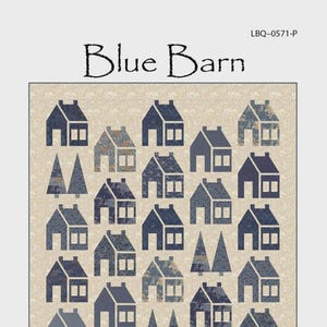 Blue Barn Quilt Quilting Pattern From Laundry Basket Quilts BRAND NEW ...