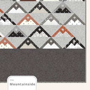 Mountainside Quilt Quilting Pattern, From Lella Boutique Patterns, Please See Description and ...
