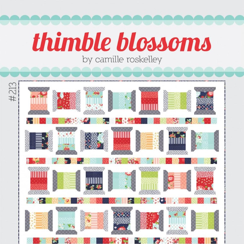 Summer Spools Quilt Pattern - Etsy