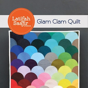 Glam Clam Quilt Quilting Pattern From Latifah Saafir Studios BRAND NEW ...
