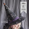 Spellbound Quilted Witch Hat Pattern by Melissa Mortenson, DIY Witch ...