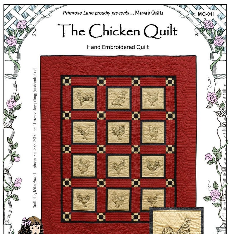 Chicken Quilt Pattern - Etsy