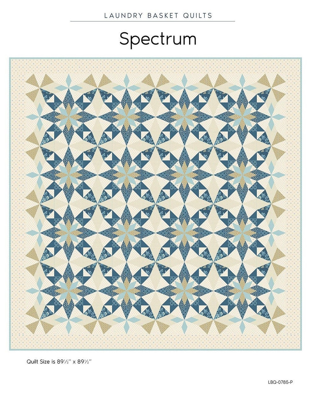 Spectrum Quilt Quilting Pattern From Laundry Basket Quilts BRAND NEW ...