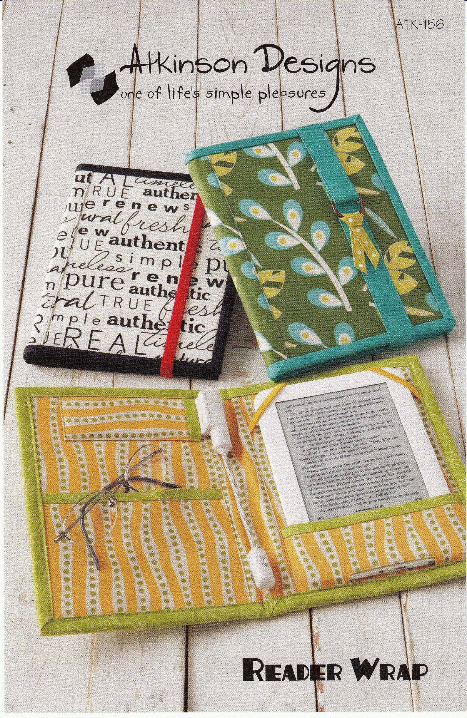 Reader Wrap Tablet Case Sewing and Quilting Pattern From - Etsy