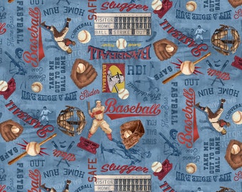 Baseball Fabric - Etsy