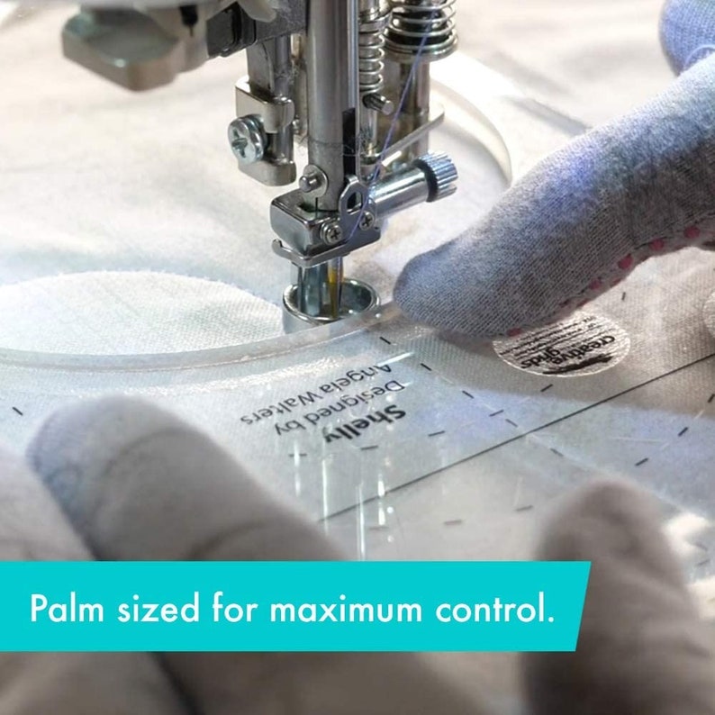 Shelly Machine Quilting Tool Template Ruler From Creative - Etsy