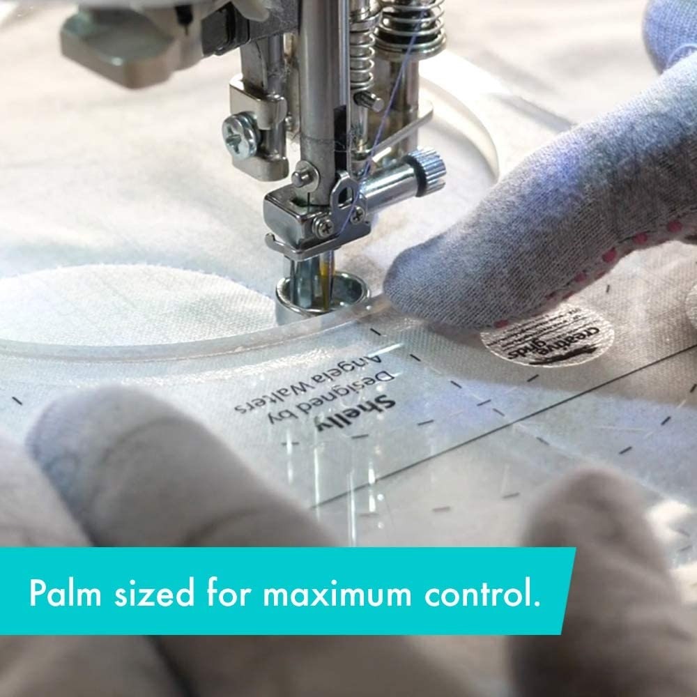 Shelly Machine Quilting Tool Template Ruler From Creative - Etsy