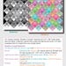 Double Crossed Quilt Quilting Pattern, From Amanda Murphy Design LLC ...