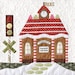 Gingerbread Village Complete Quilting and Applique Pattern Set From ...