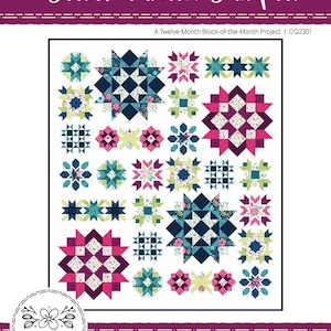 Secret Garden Sampler Quilt Quilting Pattern, From Cora's Quilts BRAND ...