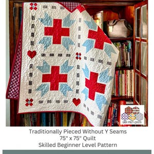 Angels Wear Scrubs Quilt Quilting Pattern From Easy Piecy Quilts BRAND ...