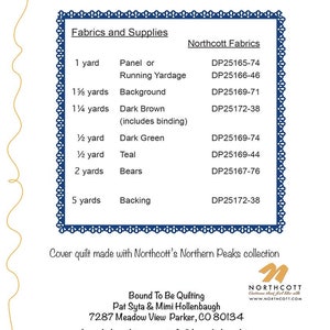 Parallel Forest Quilt Quilting Pattern, From Bound to Be Quilting NEW ...