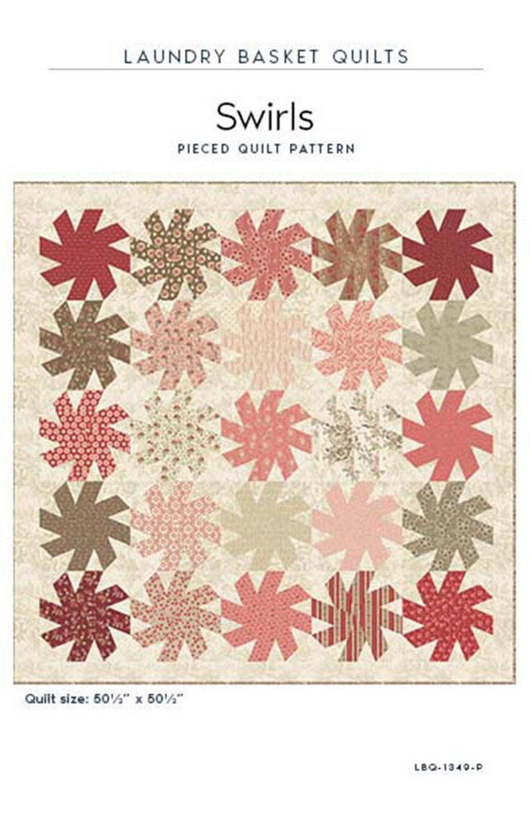 Swirls Quilt Quilting Pattern From Laundry Basket Quilts BRAND NEW ...