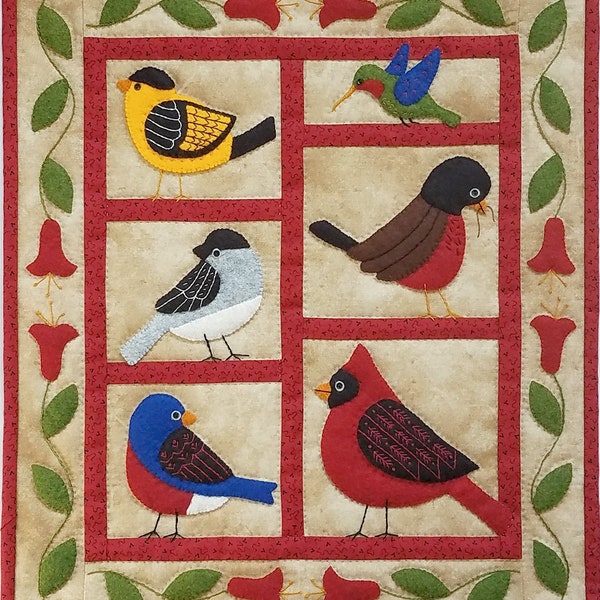 Cardinal Quilt Kit - Etsy