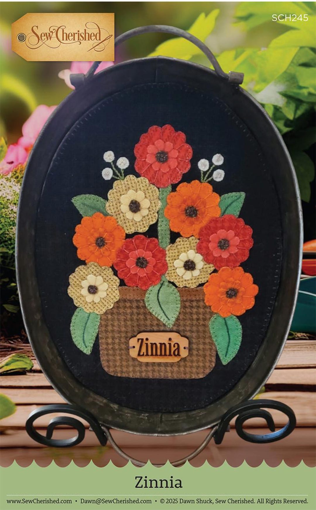 Zinnia Wool Sewing Pattern From Sew Cherished Designs BRAND NEW, Please ...