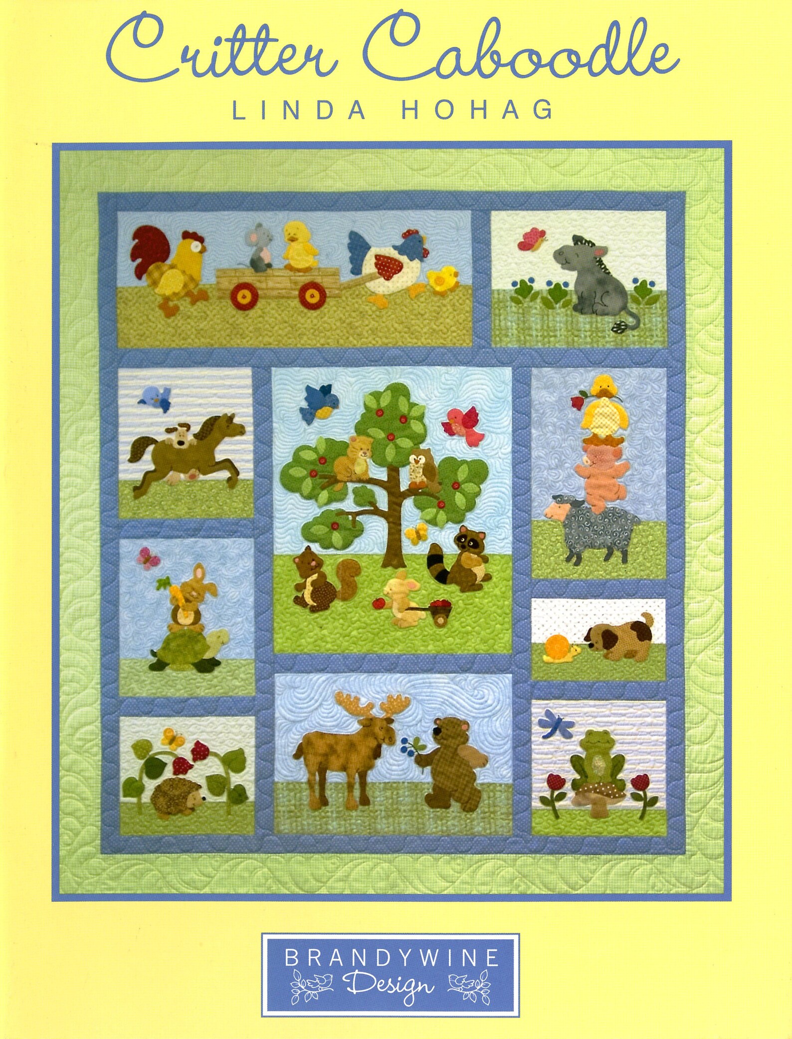 Critter Caboodle Book of Quilting and Sewing Patterns From Brandywine ...