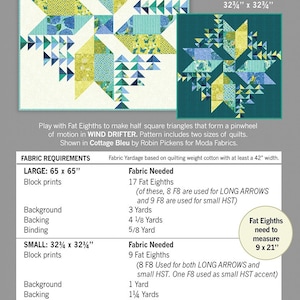 Wind Drifter Quilt Quilting Pattern From Robin Pickens Quilt Patterns ...