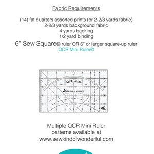 QCR Mini- Mod Journey Quilt, A Pieced Quilting Pattern by Sew Kind of ...