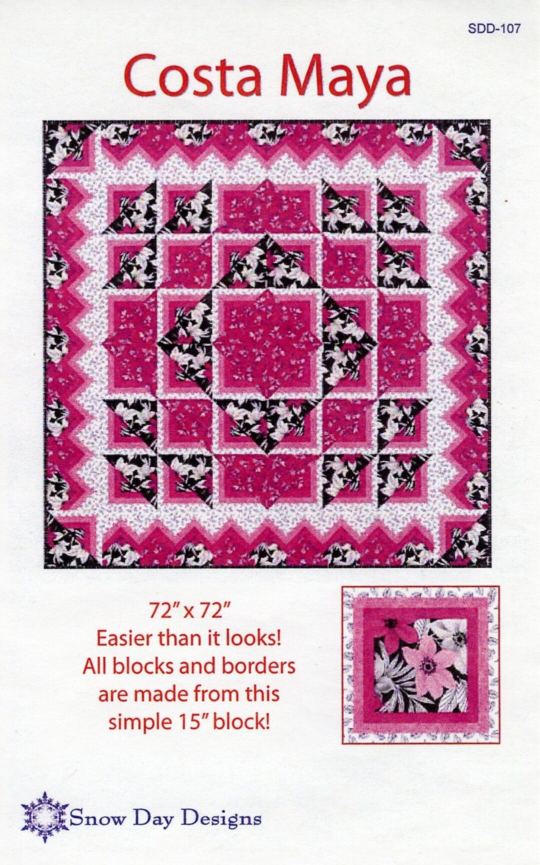 Costa Maya Quilt Quilting Pattern, From Quilt Woman BRAND NEW, Please ...
