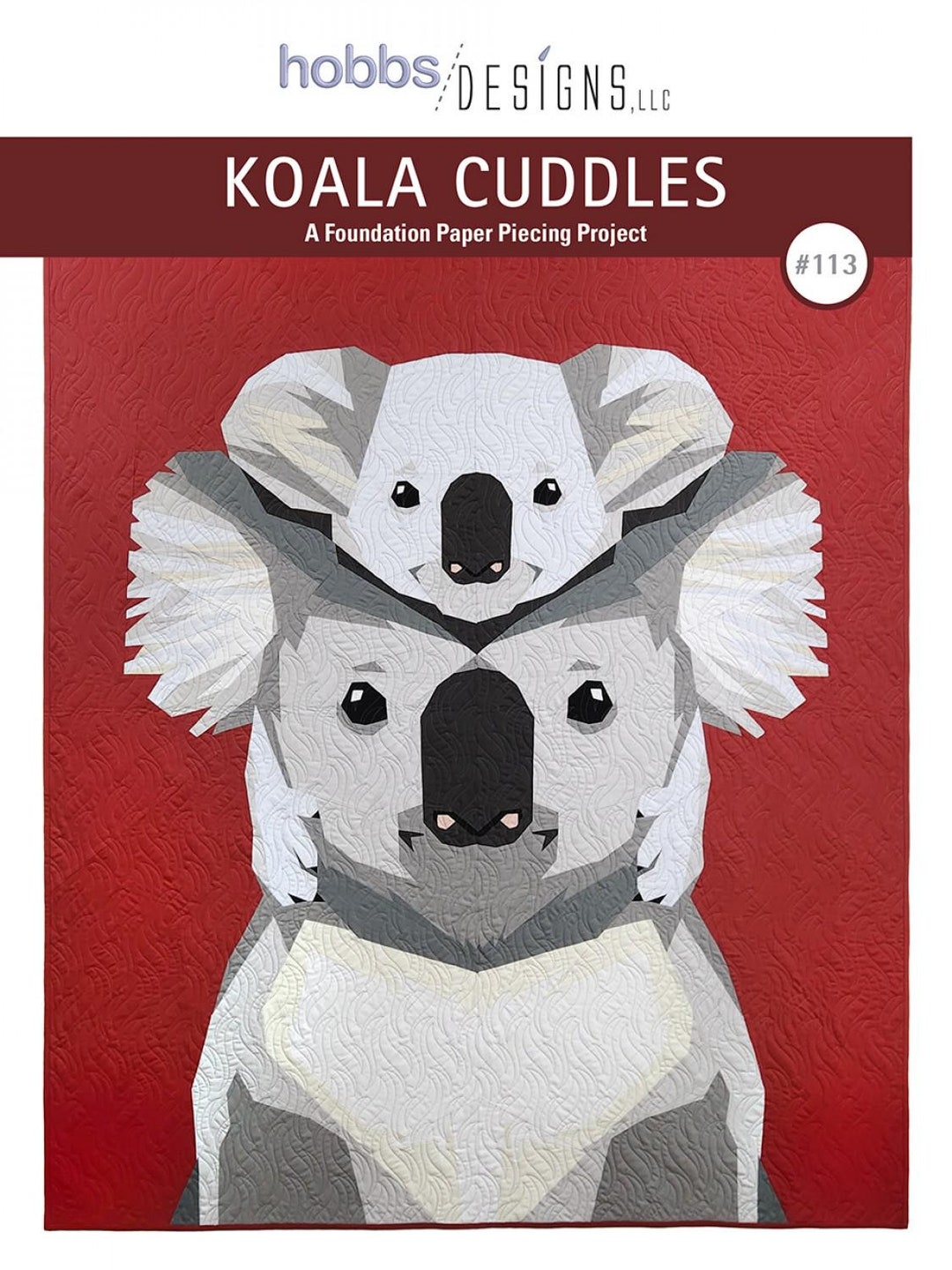 Koala Cuddles Quilt Quilting Pattern, From Hobbs Designs BRAND NEW ...