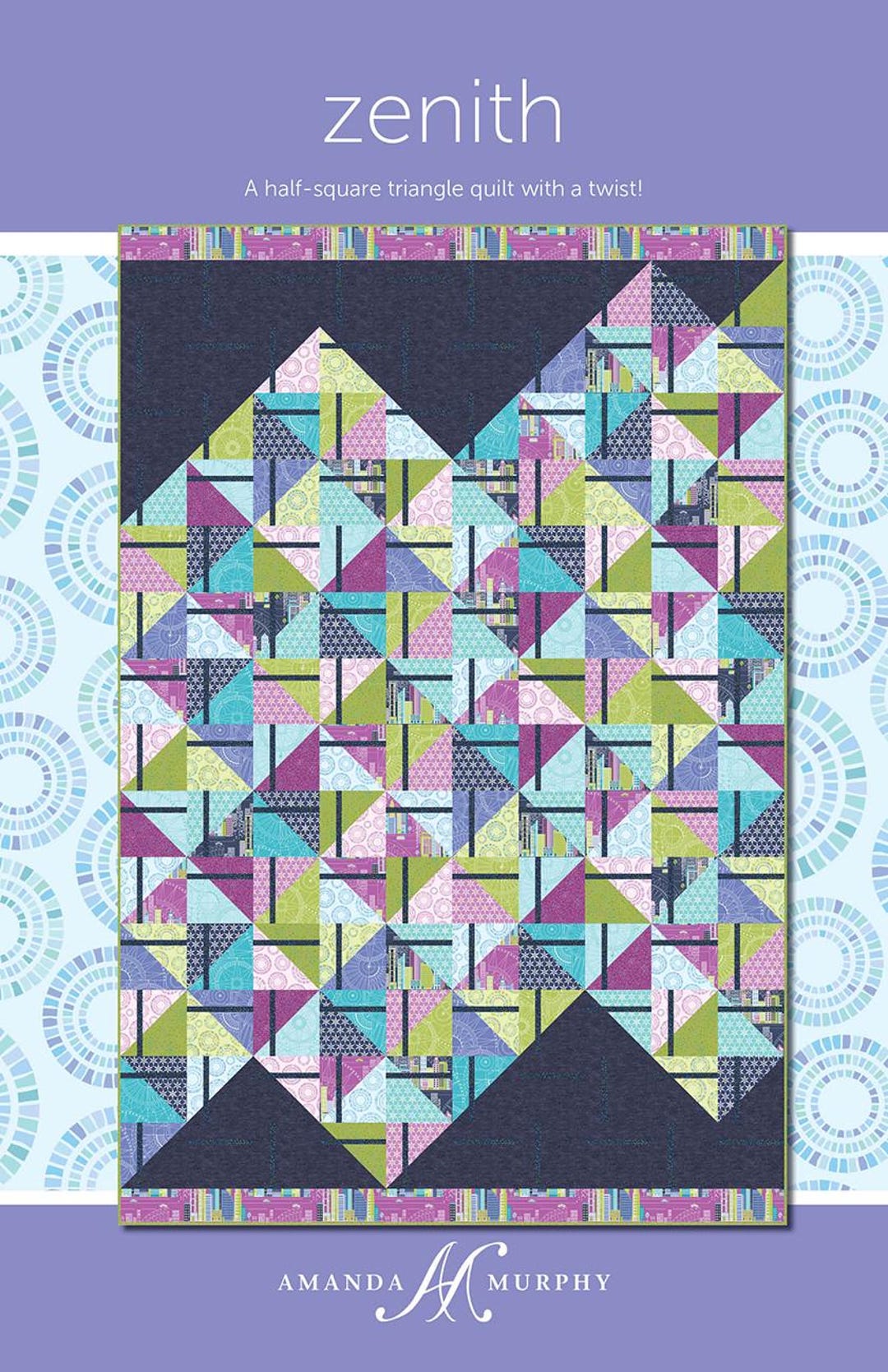 Zenith Quilt Quilting Pattern, From Amanda Murphy Design LLC BRAND NEW ...