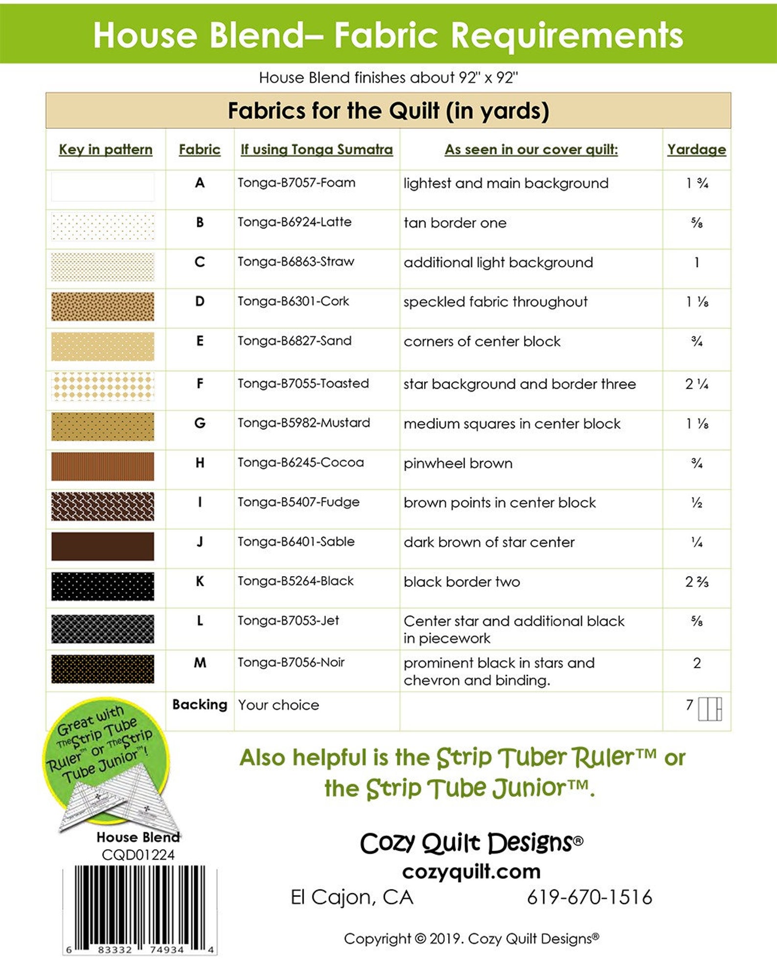 House Blend Quilt Quilting Pattern A Block of the Month | Etsy