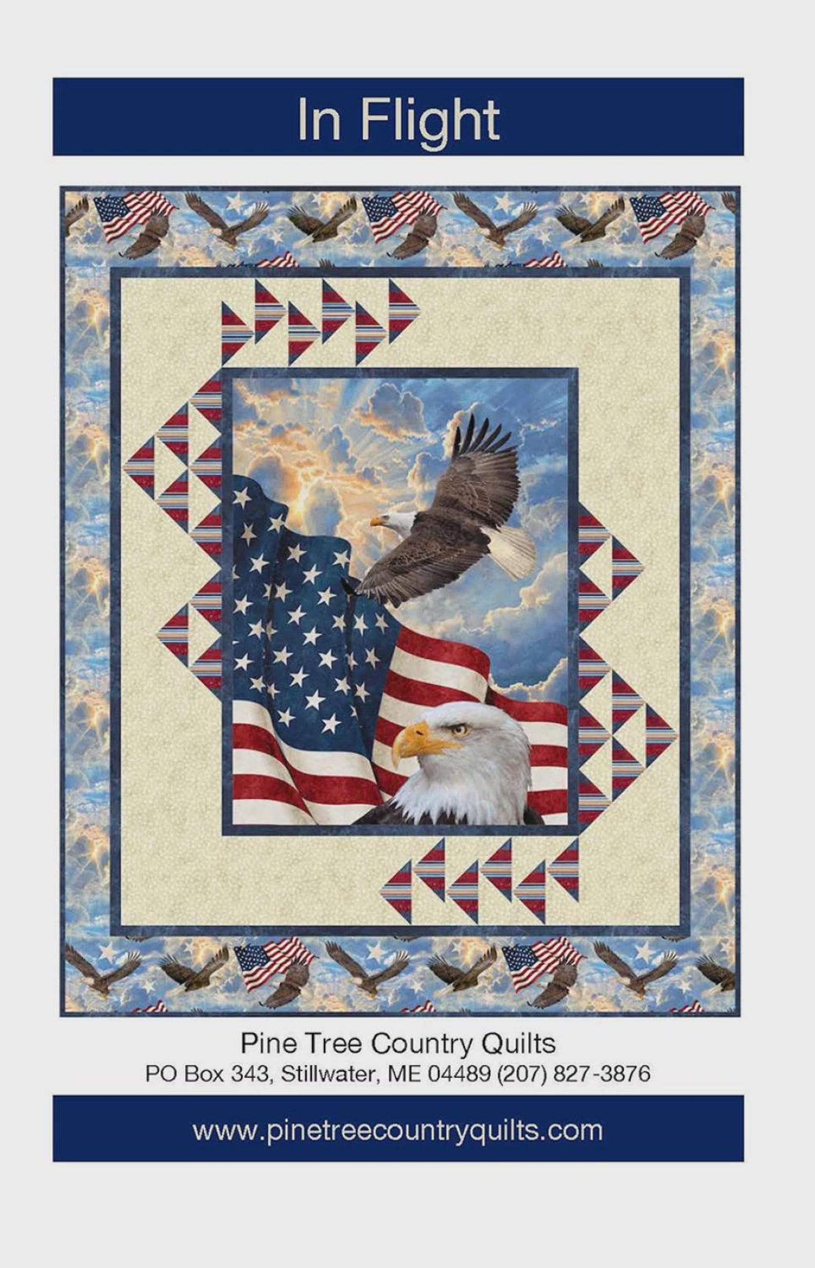 In Flight Quilt Quilting Pattern, From Pine Tree Country Quilts BRAND ...