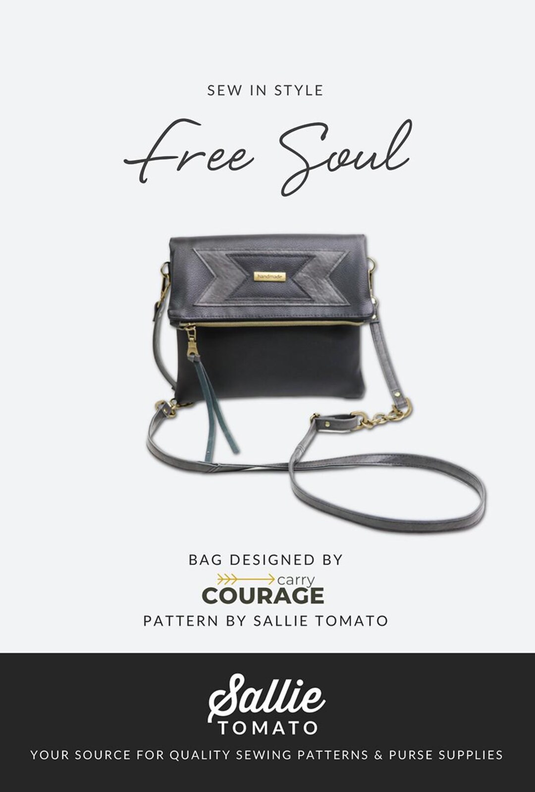 Free Soul Bag Sewing Pattern From Sallie Tomato BRAND NEW, Please See ...
