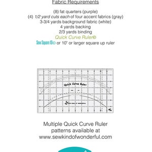 QCR- Lattice Revival Quilt, A Pieced Quilting Pattern by Sew Kind of Wonderful BRAND NEW, Please ...