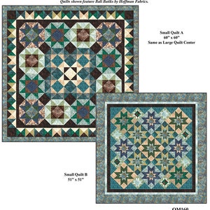 Blooming Beauty Lakeside Edition Quilt Quilting Pattern, From Quilt ...