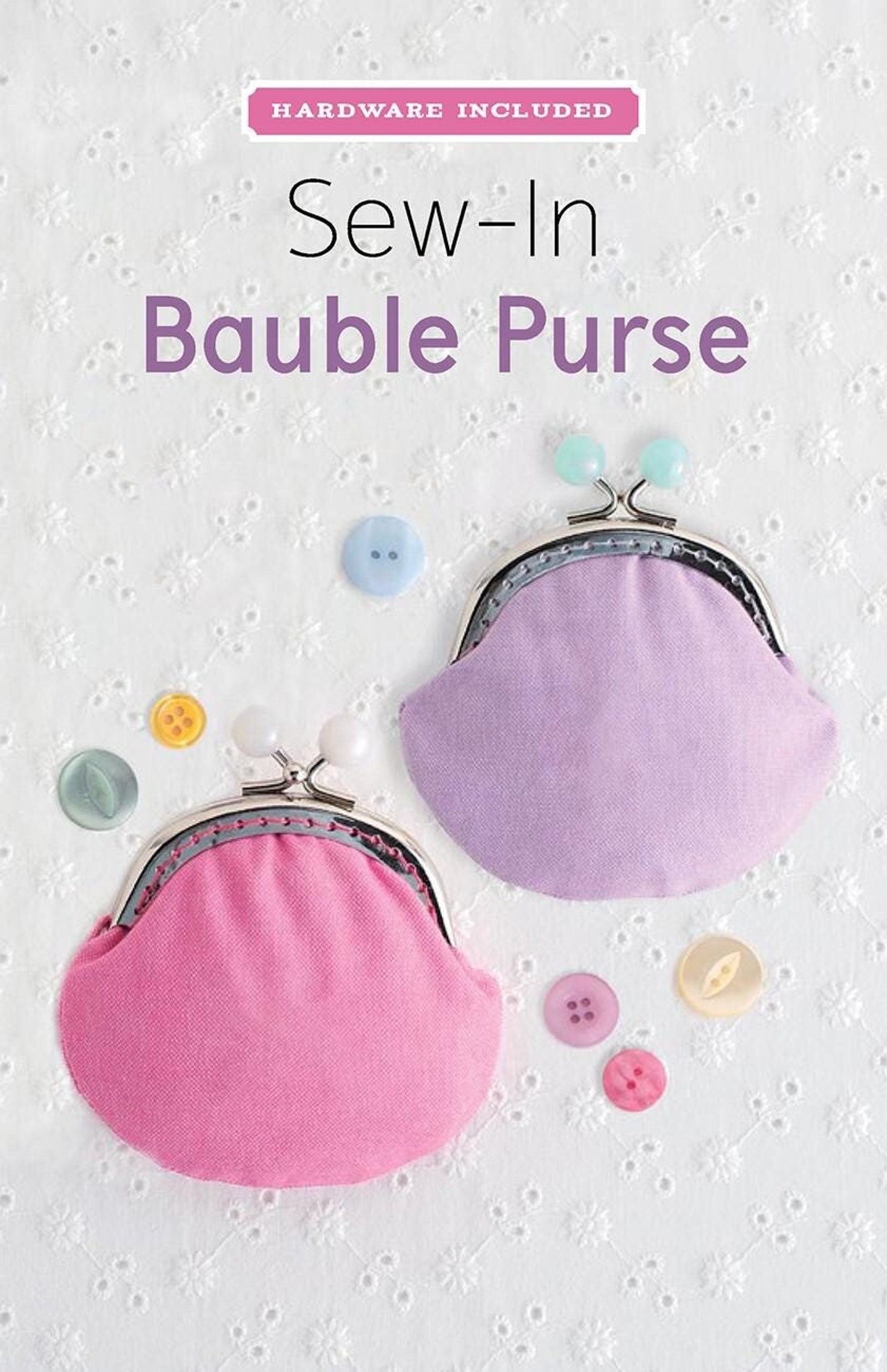 Sew-in Bauble Purse Kit Sewing Pattern From Zakka Workshop BRAND NEW ...