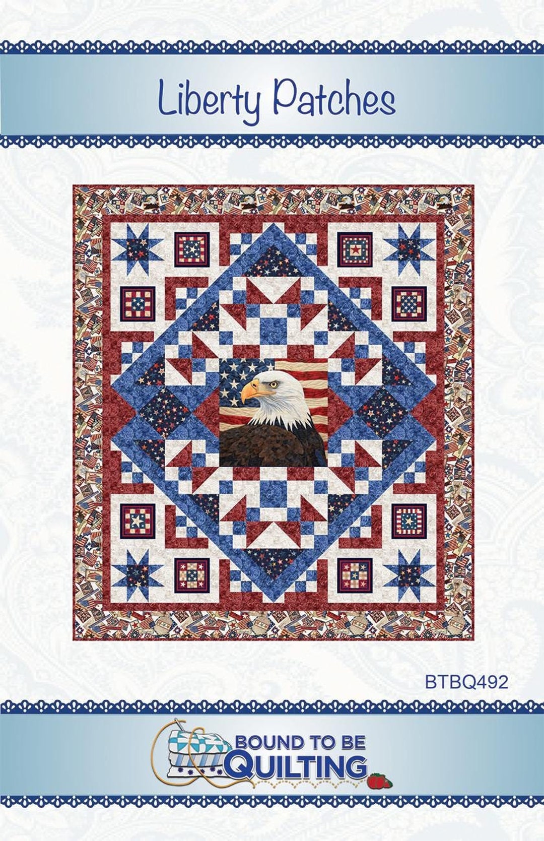 Liberty Patches Quilt Pattern, From Bound to Be Quilting BRAND NEW ...