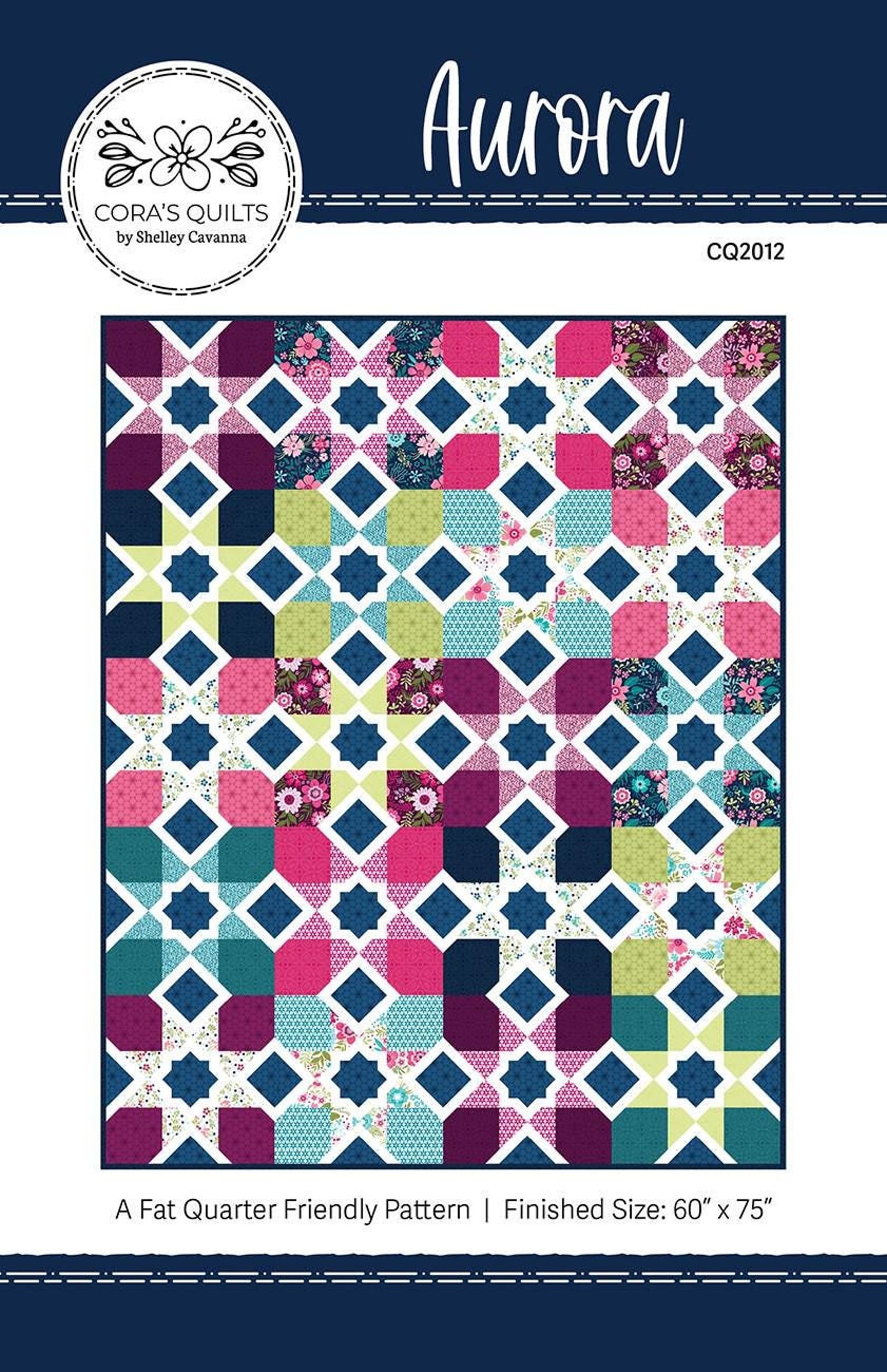 Aurora Quilt Quilting and Sewing Pattern, From Cora's Quilts BRAND NEW ...