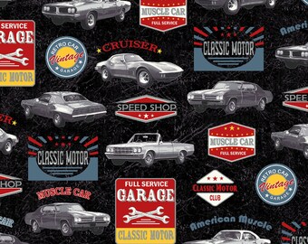 Windham American Muscle Fabric - Etsy