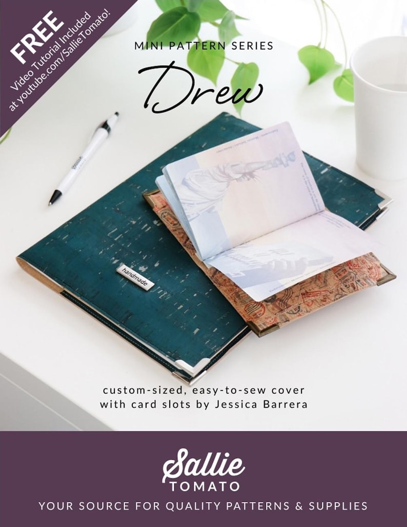 Drew Sewing Pattern From Sallie Tomato BRAND NEW, Please See Item ...
