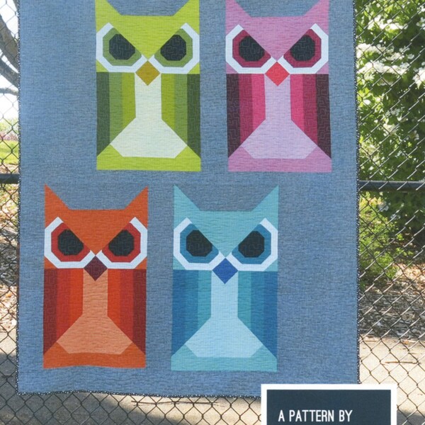 Owl Patchwork Quilt - Etsy