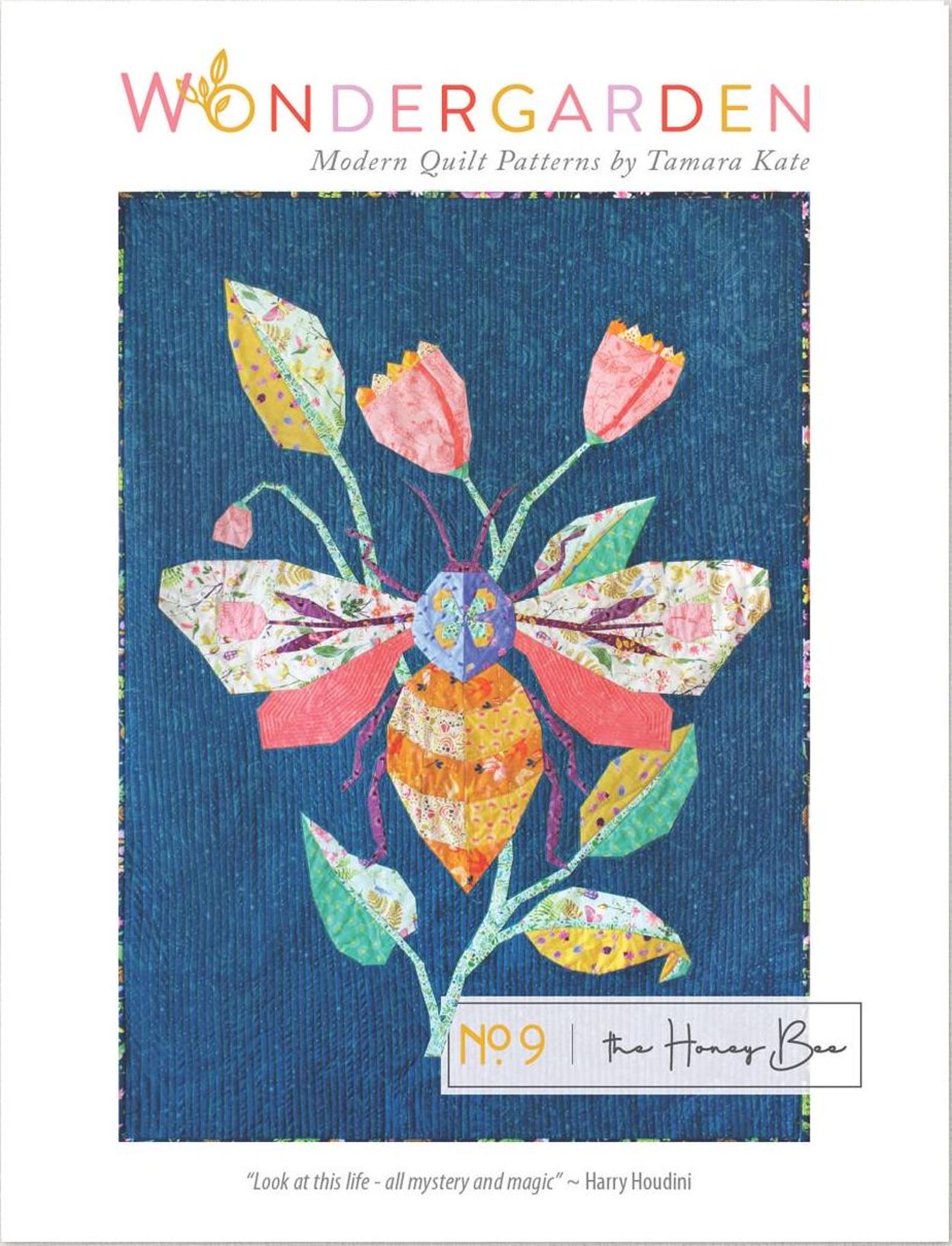 The Honey Bee Quilt Quilting Pattern, From Tamara Kate Designs BRAND ...