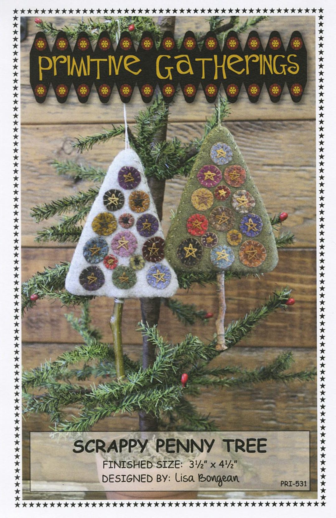 Scrappy Penny Tree Sewing Pattern, From Primitive Gatherings BRAND NEW ...