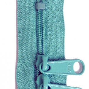 24 Inch Double Slide Zippers With Extra Wide Zipper Tape, 10 Color ...