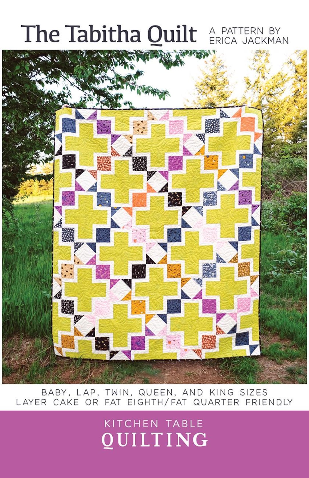 The Tabitha Quilt Quilting Pattern From Kitchen Table Quilting BRAND NEW, Please See Description ...