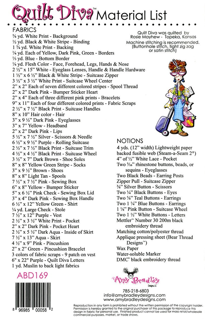 Quilt Diva Quilt A Pieced Applique Quilting Pattern From Amy | Etsy