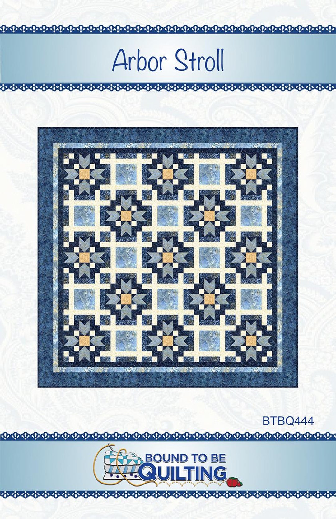Arbor Stroll Quilt Pattern, From Bound to Be Quilting BRAND NEW, Please ...