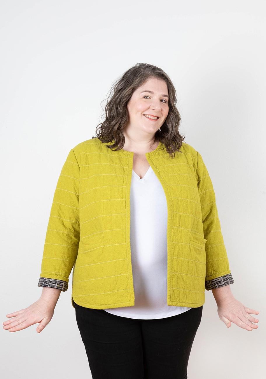 Tamarack Jacket Sewing Pattern, Sizes 14-30, From Grainline Studio LLC ...