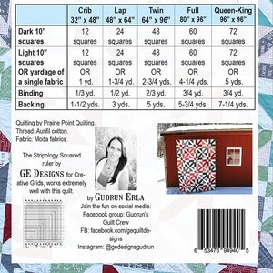Helena Quilt Pieced Quilting Pattern From G.E. Quilt Designs BRAND NEW ...