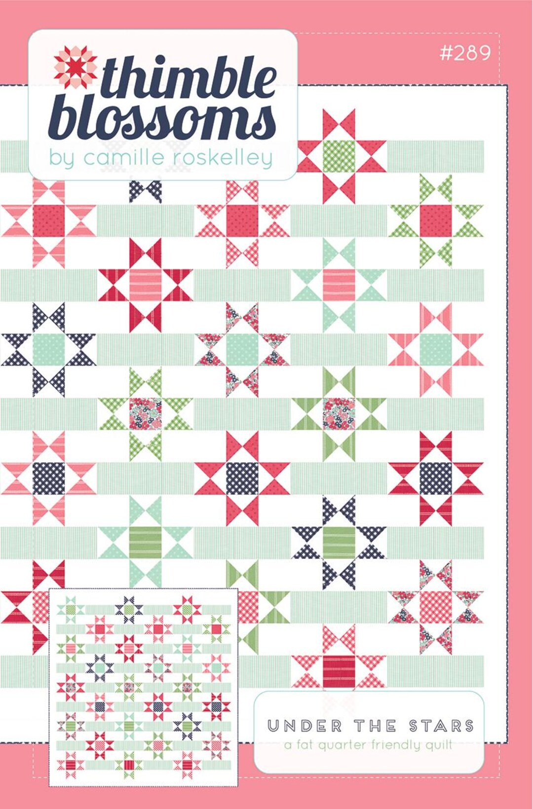 Under the Stars Quilt Quilting Pattern, From Thimble Blossoms BRAND NEW ...