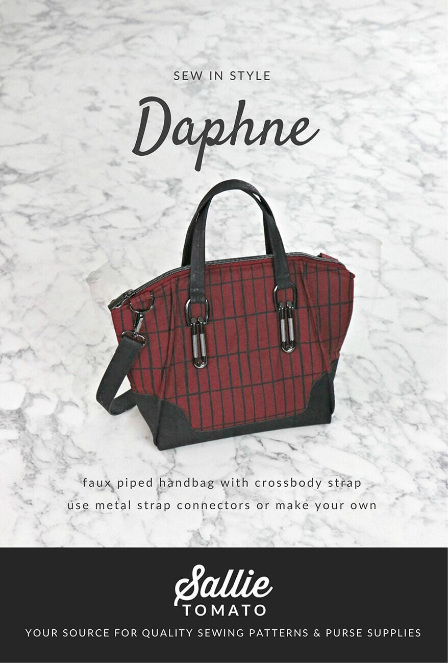 Daphne Bag Purse Tote Sewing Pattern From Sallie Tomato BRAND NEW ...