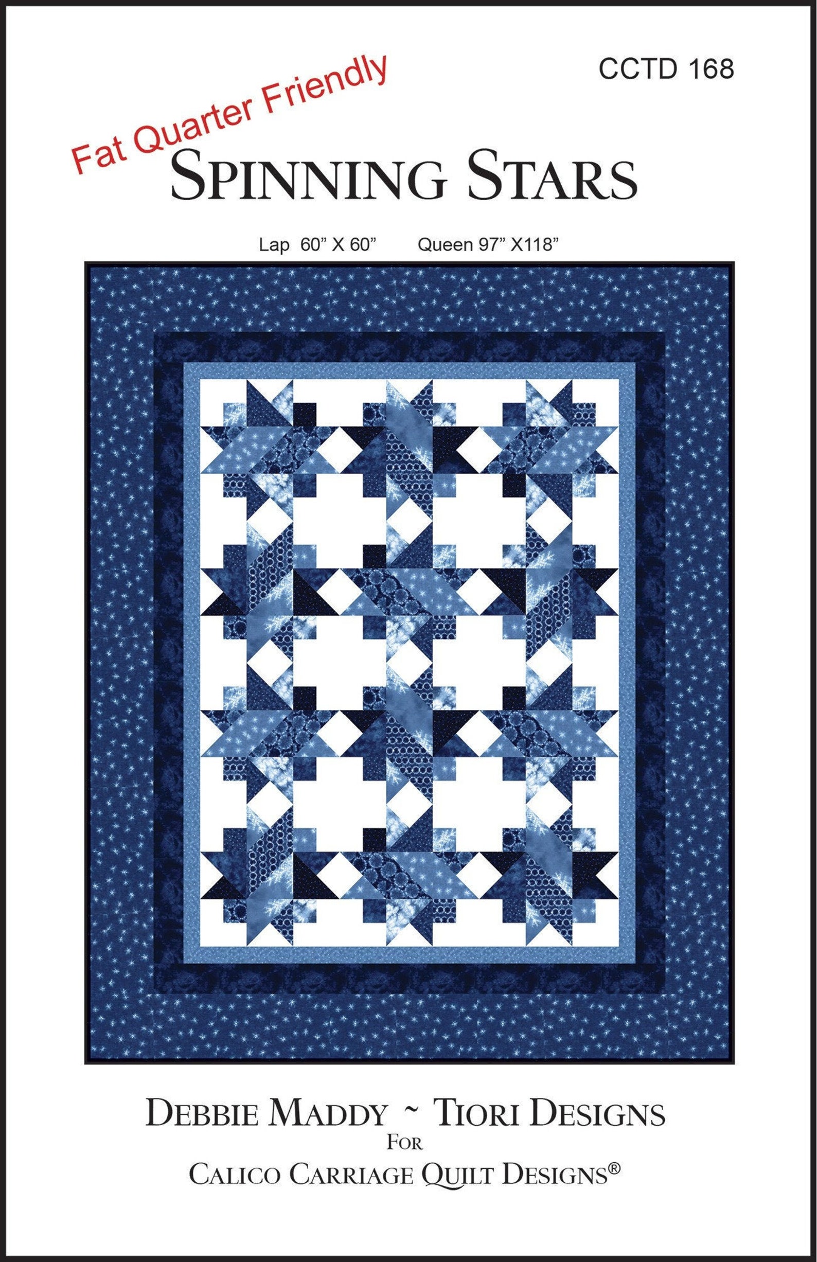 Spinning Stars Quilt Quilting Pattern From Calico Carriage - Etsy